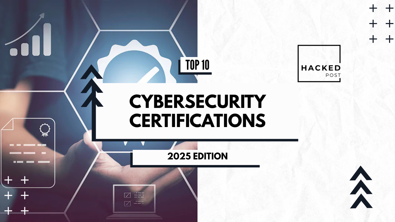 Top 10 Cybersecurity Certifications - HackedPost™